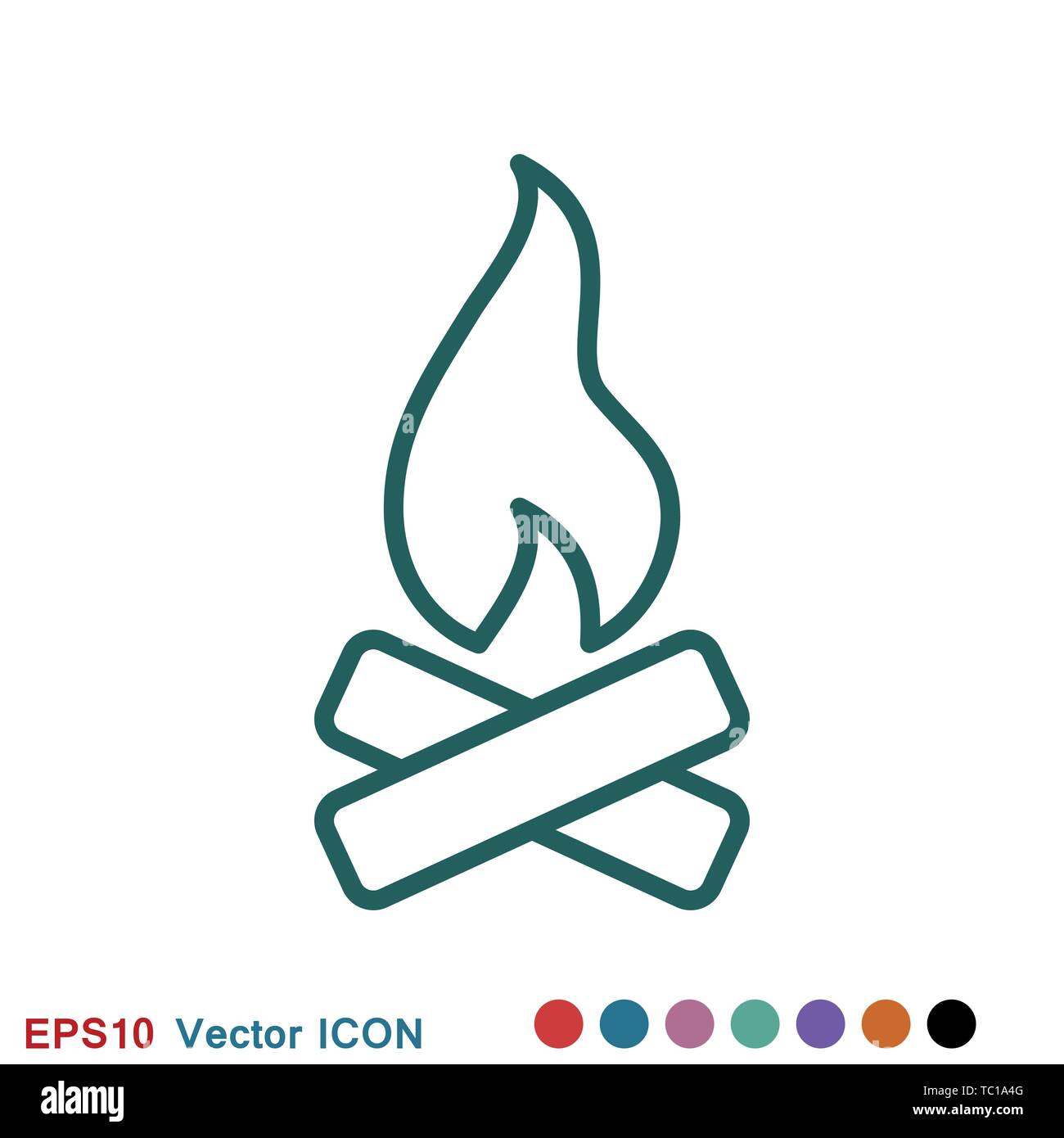 Green Fireball Clipart