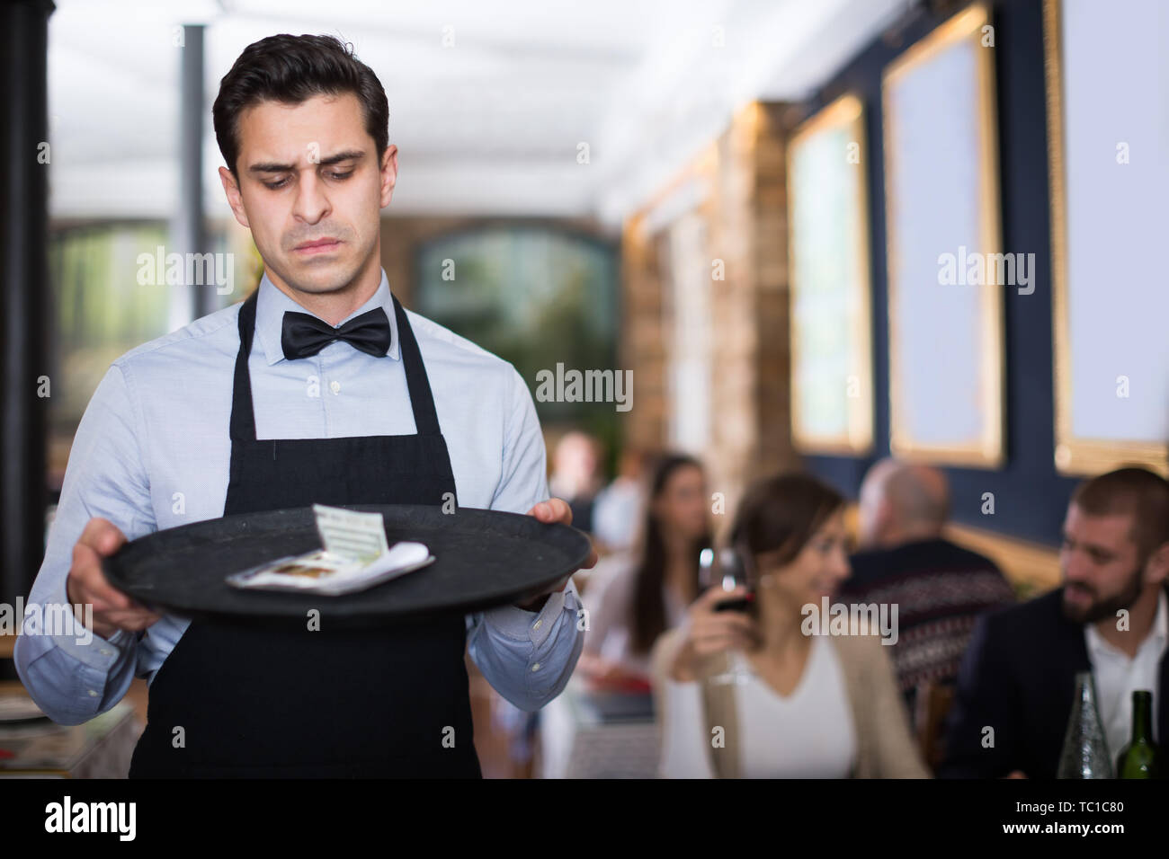 Sad waiter order hi-res stock photography and images - Alamy