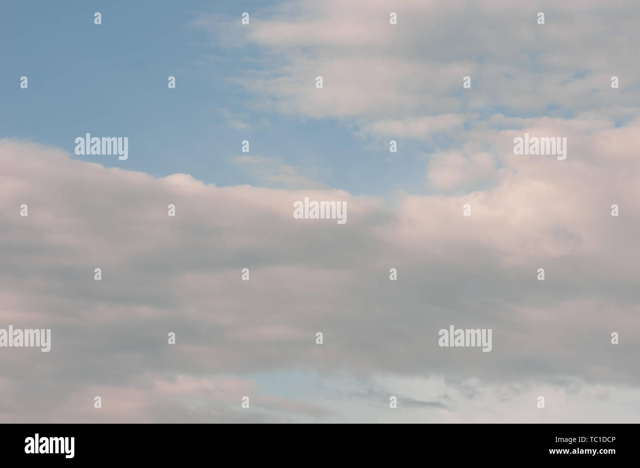 blue sky with clouds - weather and seasons backdrops Stock Photo - Alamy