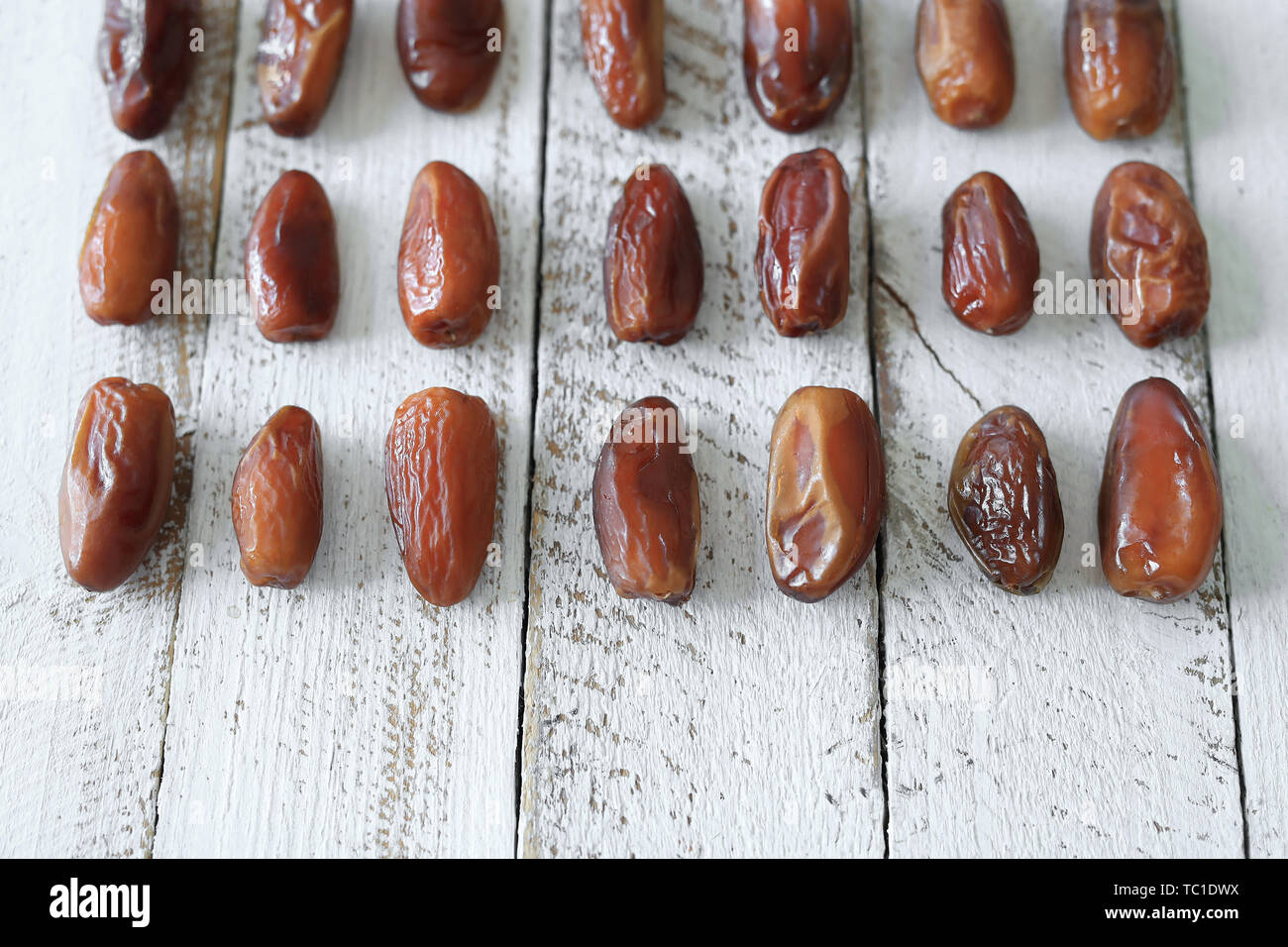 Date fruits on the table Stock Photo - Alamy