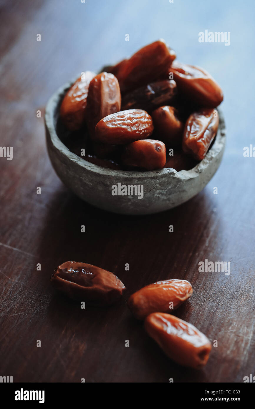 Date fruits on the table Stock Photo - Alamy