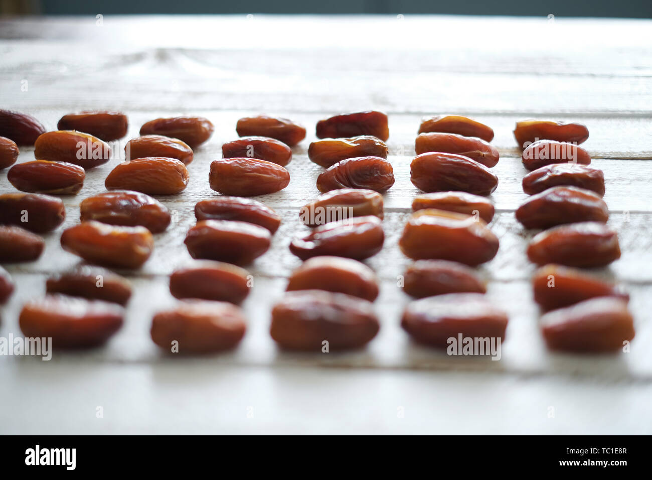 Date fruits on the table Stock Photo - Alamy