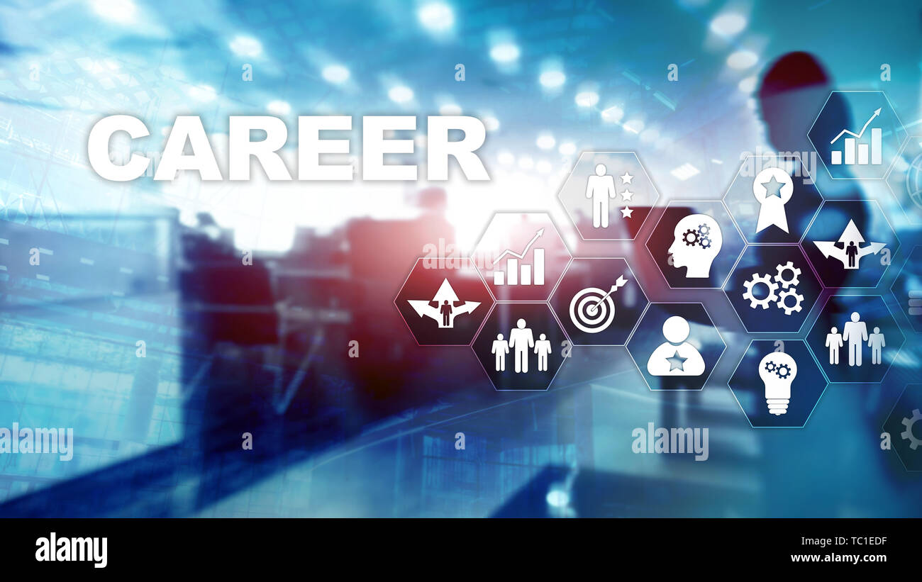 Acceleration concept personal development growth. Career business on ...