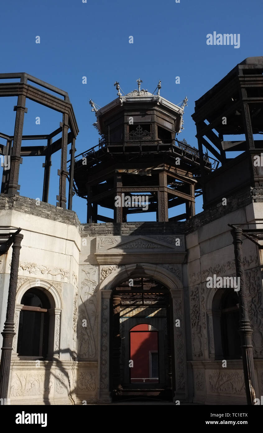 Building materials of the National Palace Museum in Beijing Stock Photo ...