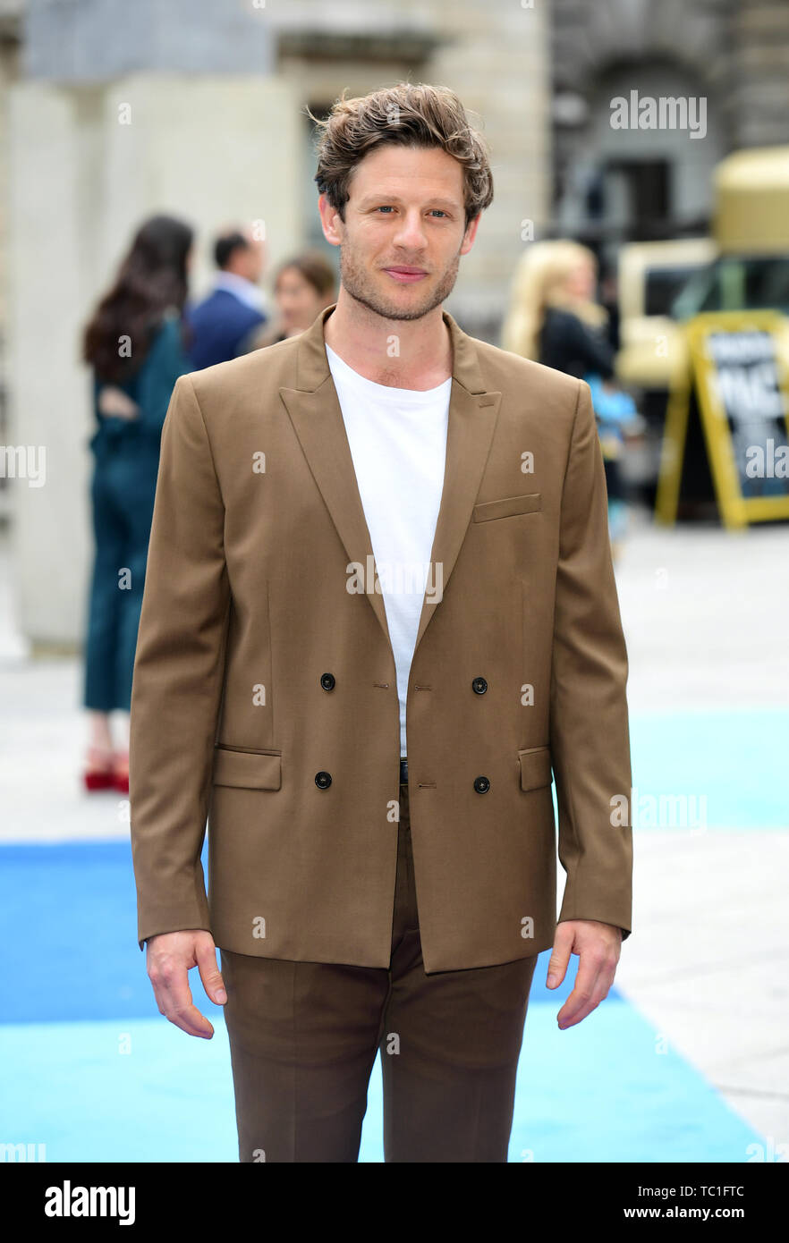 James Norton attending the Royal Academy of Arts Summer Exhibition ...