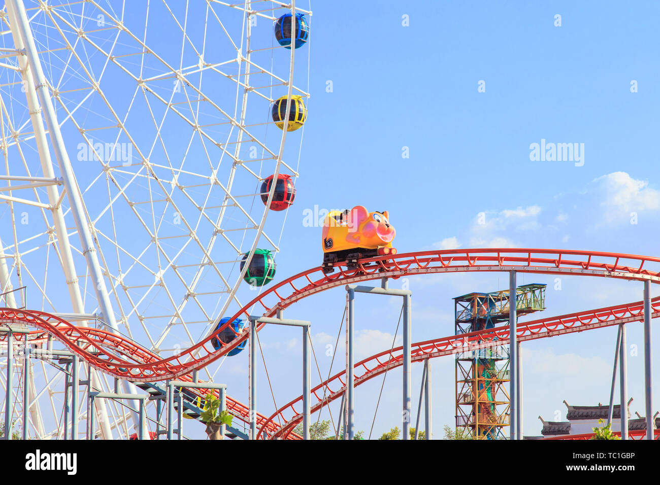 Large theme park Stock Photo - Alamy