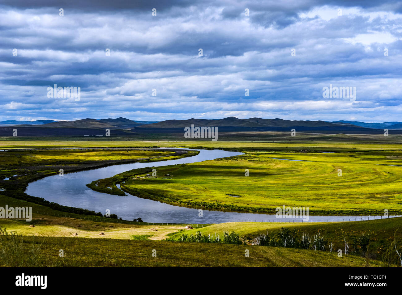 Inner Mongolia Prairie Stock Photo - Alamy