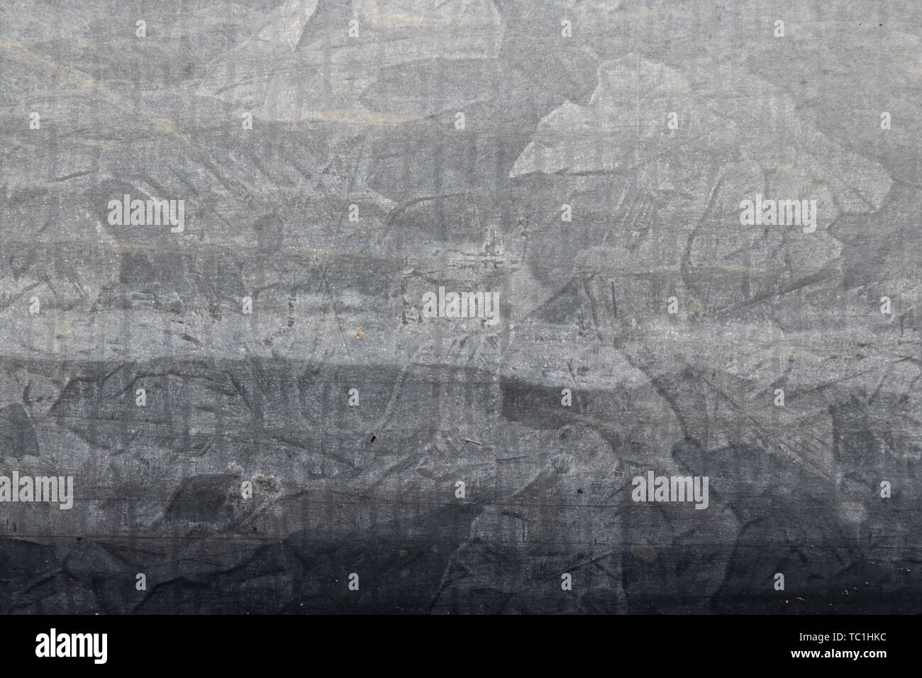 Galvanized gray metal surface texture Stock Photo - Alamy