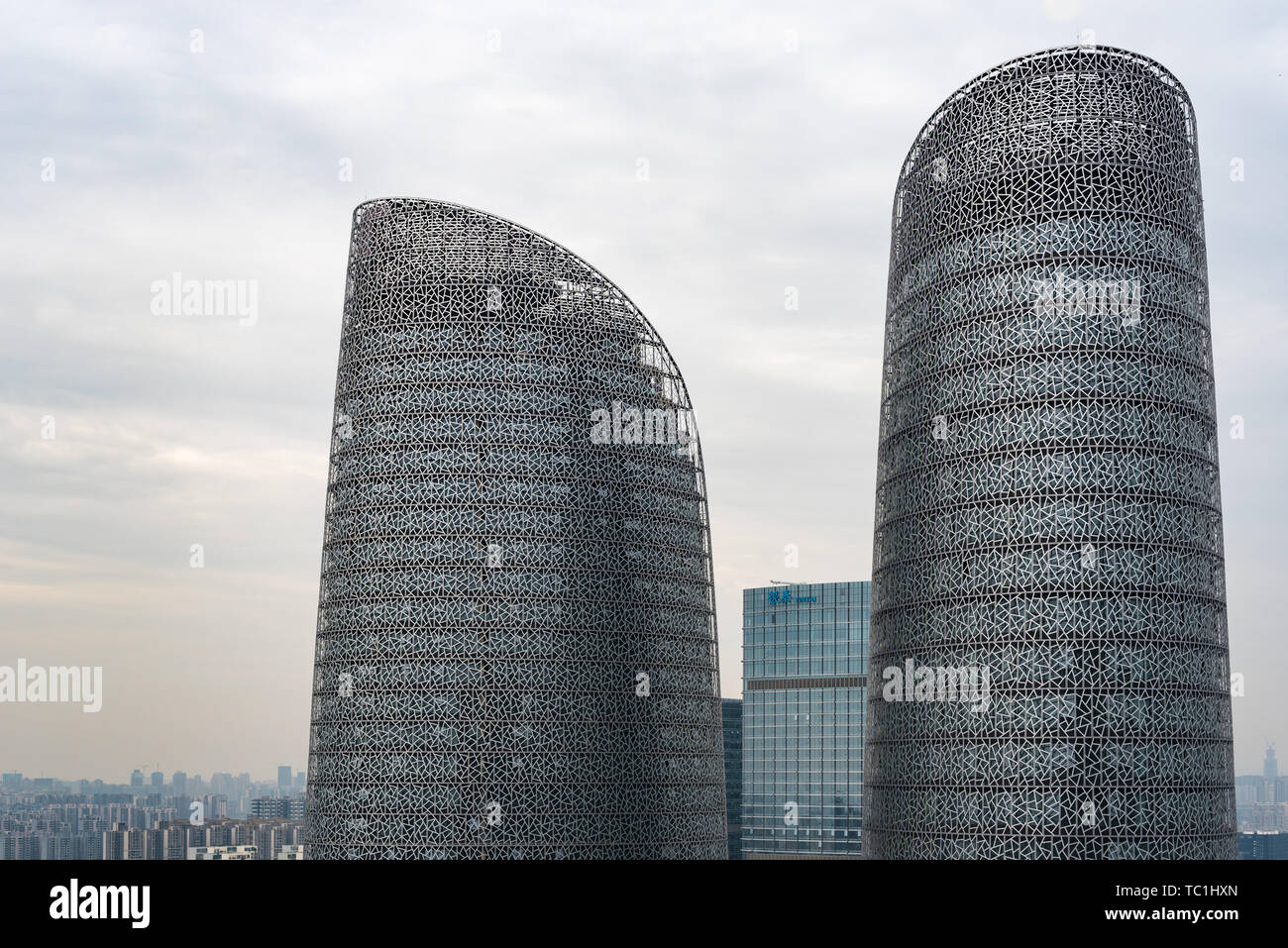 Buildings in Tianfu New District, Chengdu Stock Photo - Alamy