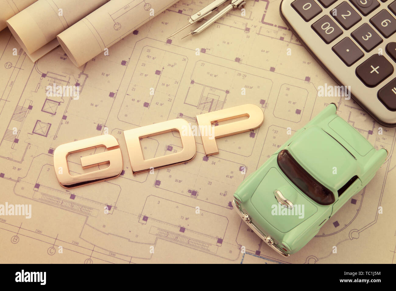 Concept of gross national product Stock Photo - Alamy