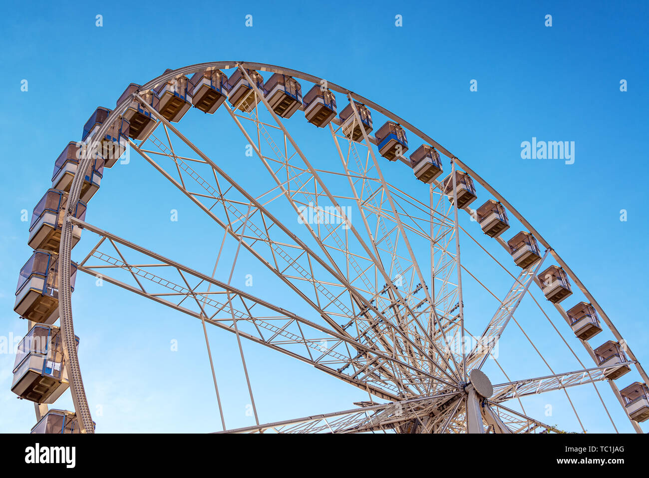 Budapest Eye ferris wheel in Budapest, Hungary Stock Photo - Alamy
