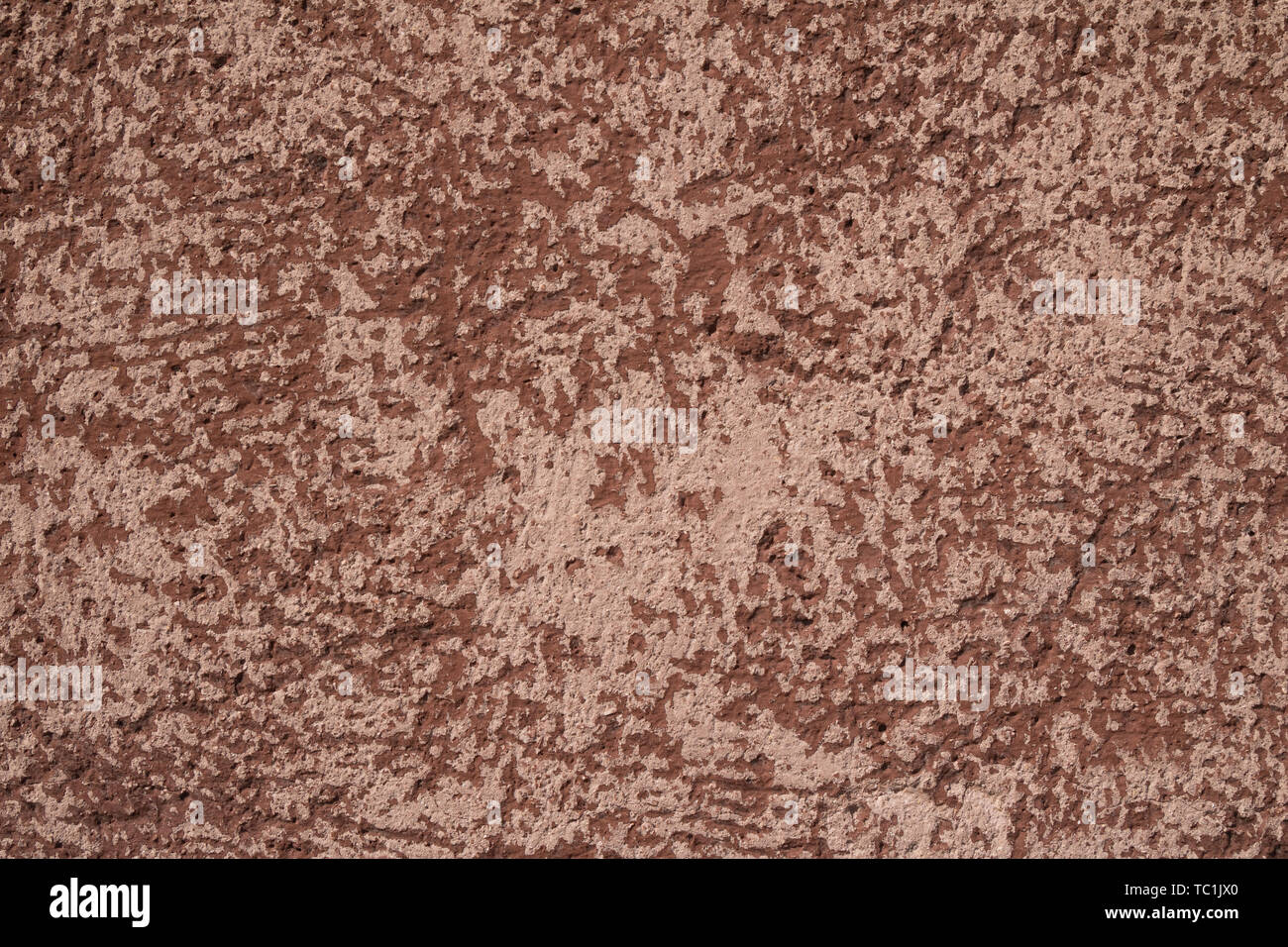 Red wall plaster surface texture Stock Photo - Alamy