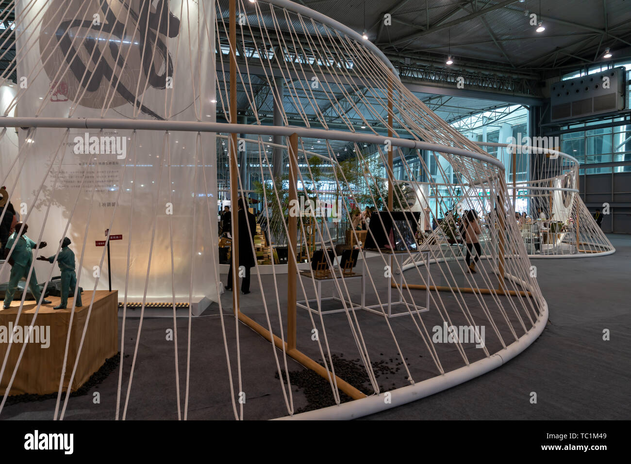 Design of Exhibition Area Stock Photo - Alamy