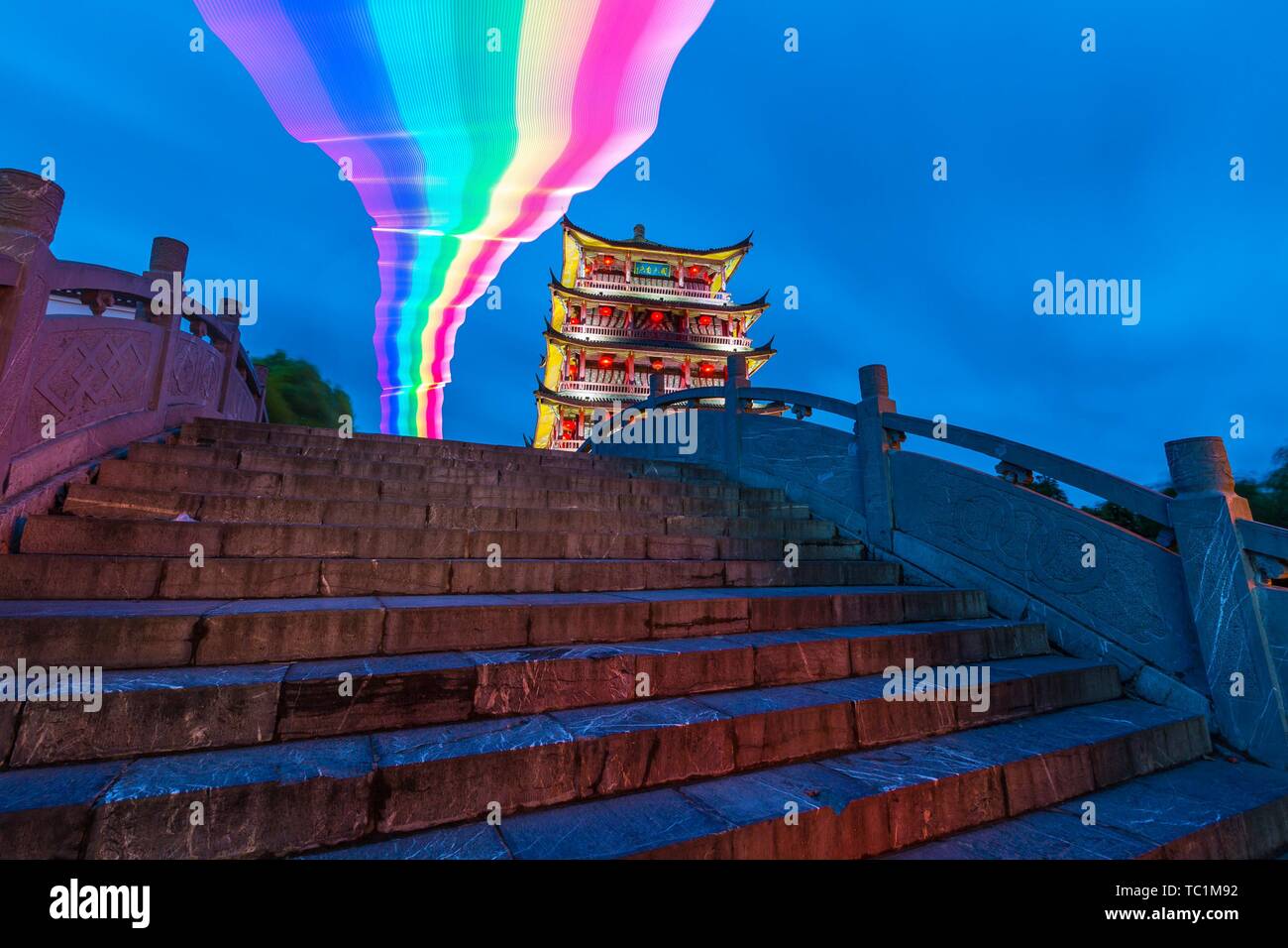 Xiananhe ancient town hi-res stock photography and images - Alamy