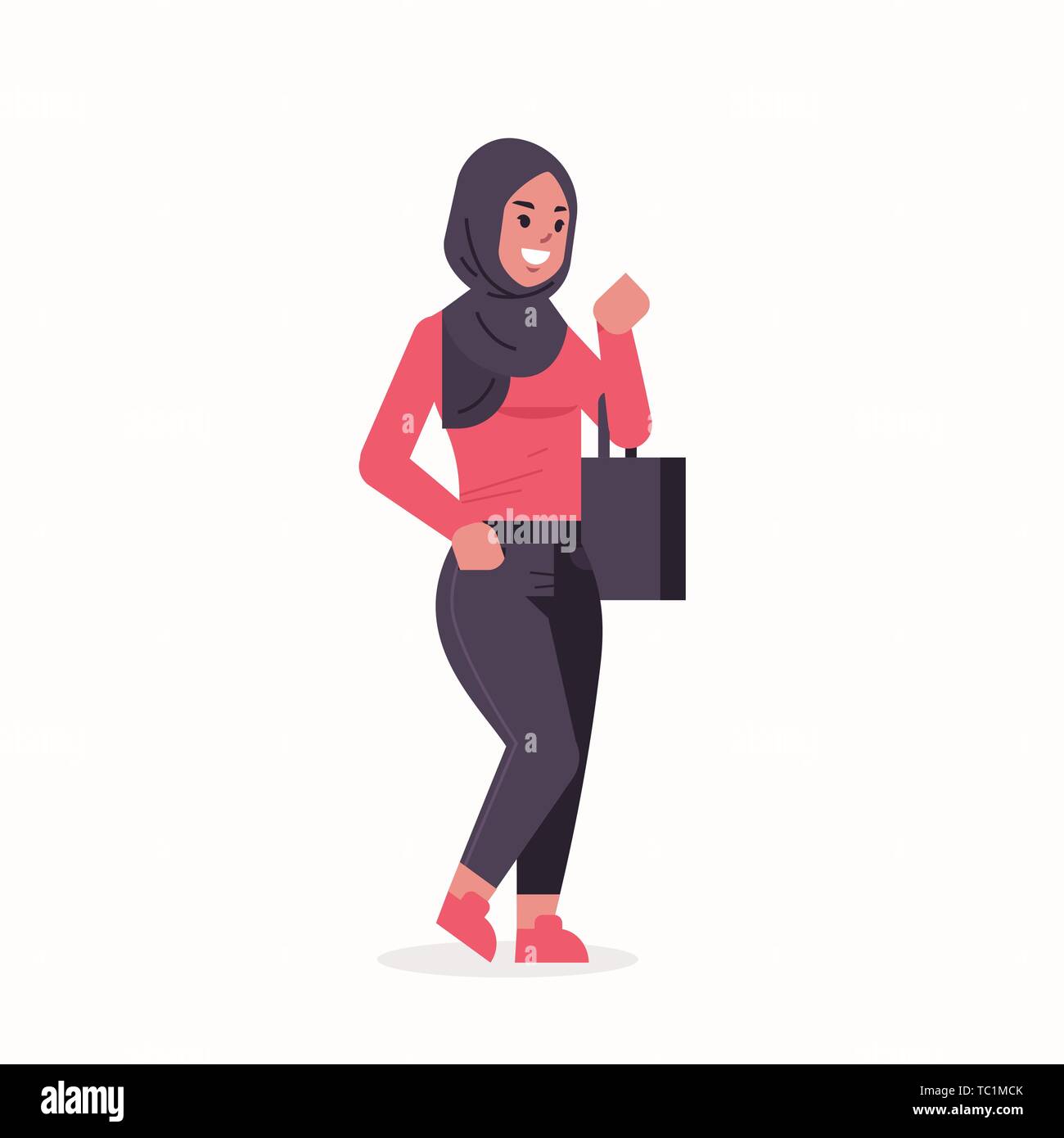 arabic woman in hijab arab girl wearing headscarf traditional clothes ...