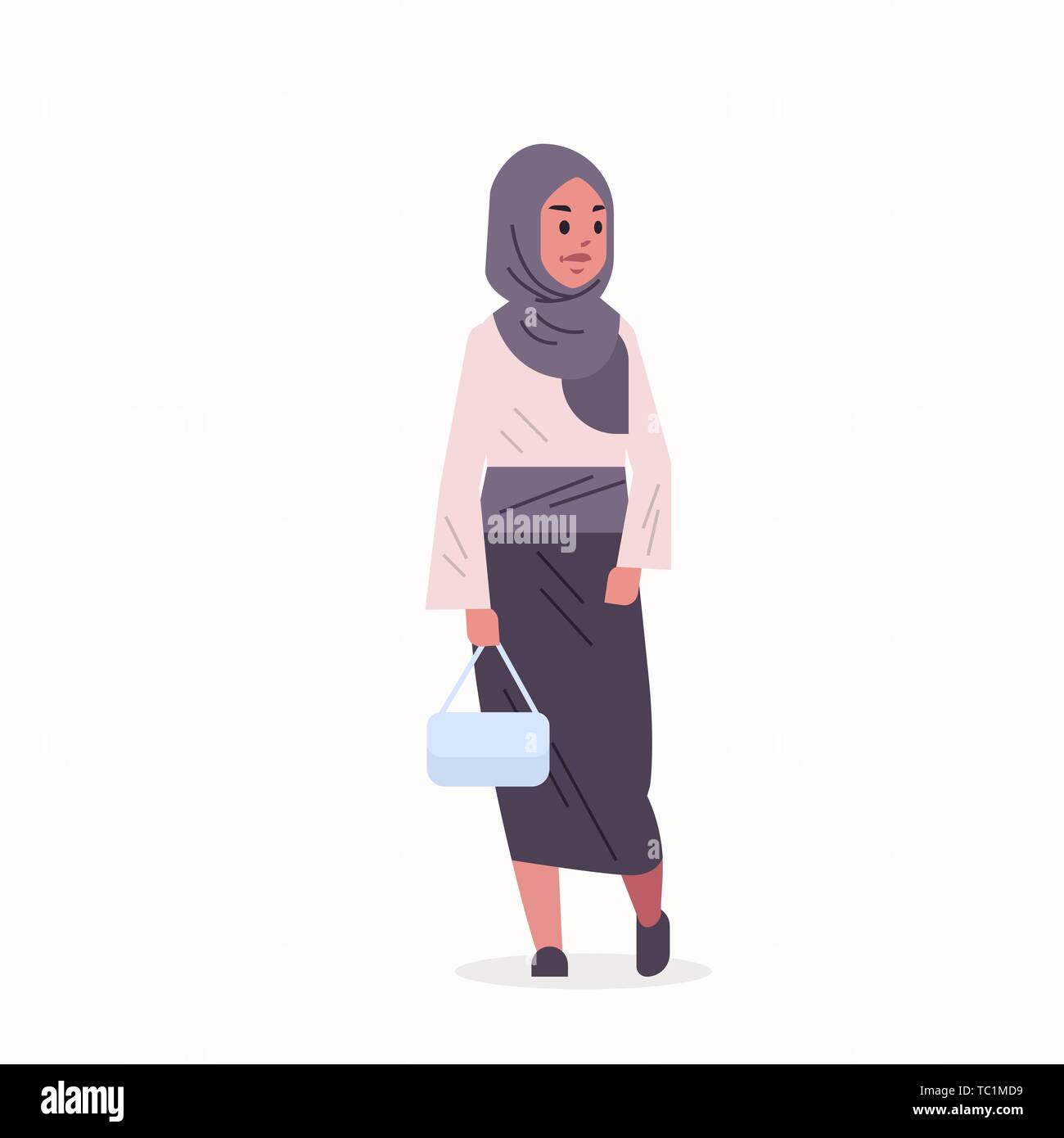 arabic woman in hijab arab girl wearing headscarf traditional clothes ...