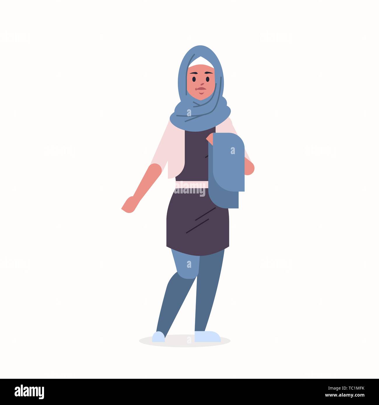 arabic woman in hijab arab girl wearing headscarf traditional clothes ...
