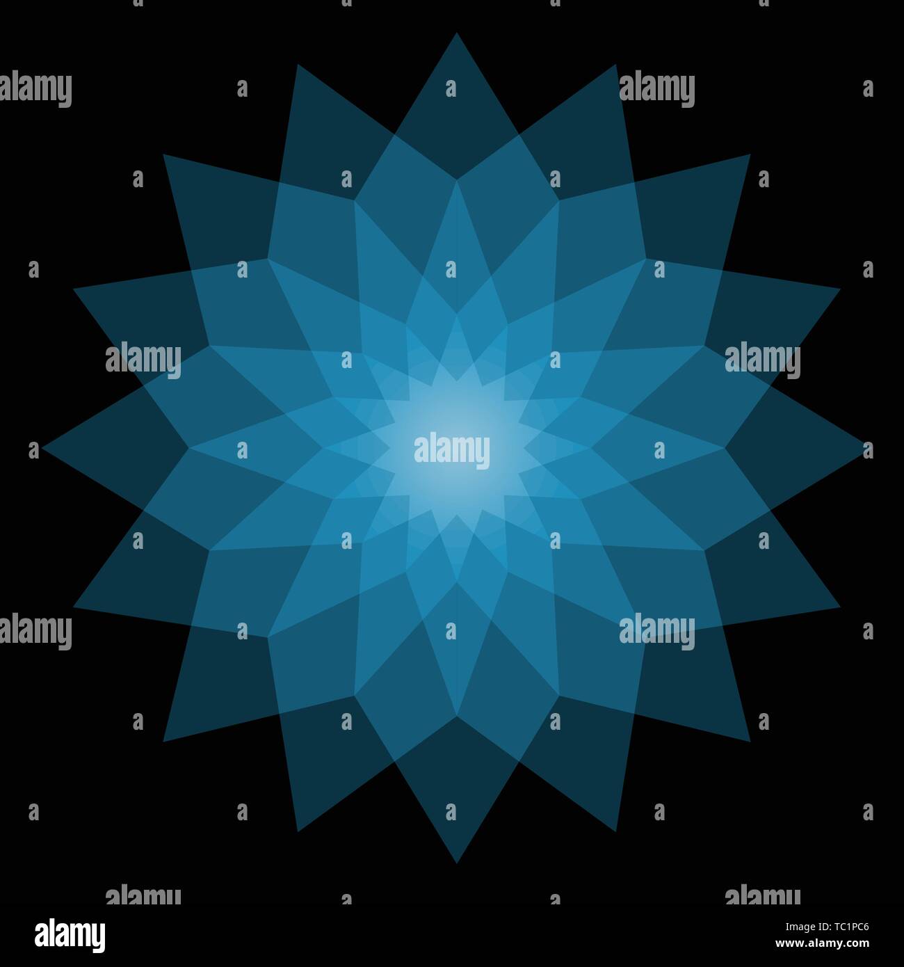 Transparent background ornament mandala Stock Vector Images - Alamy