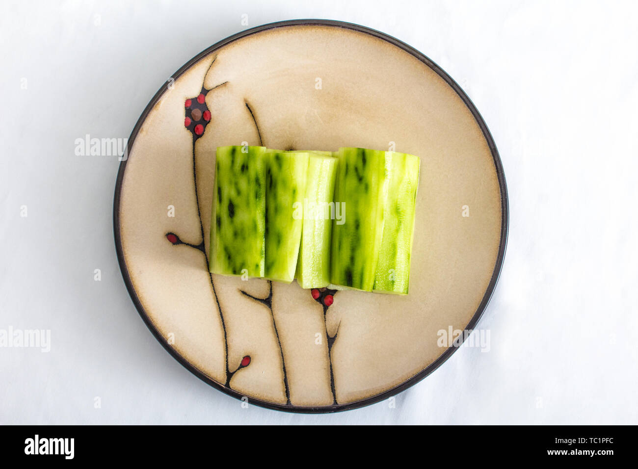 Cucumber strips hi-res stock photography and images - Alamy