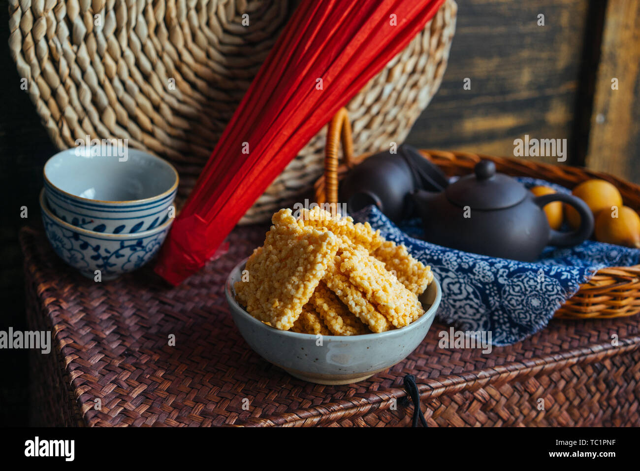 Glutinous rice pot bar Stock Photo - Alamy