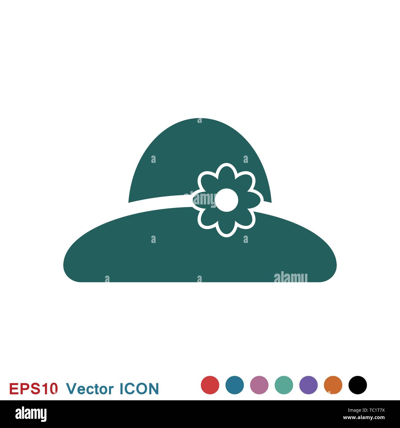 Hat icon logo, vector sign symbol for design Stock Vector Image & Art ...