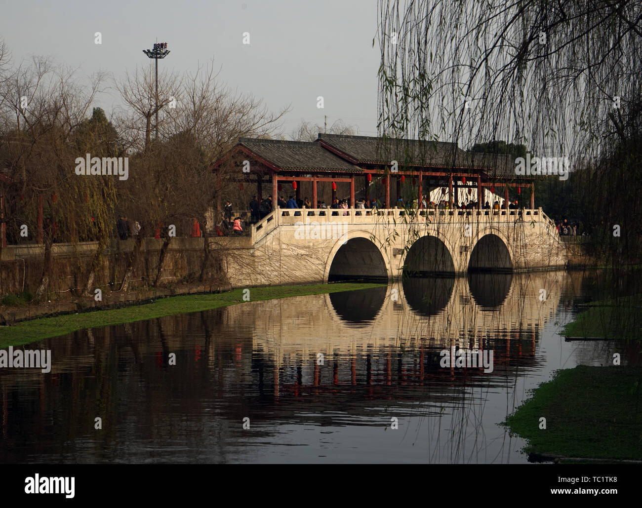 Anchang Ancient Town Stock Photo - Alamy