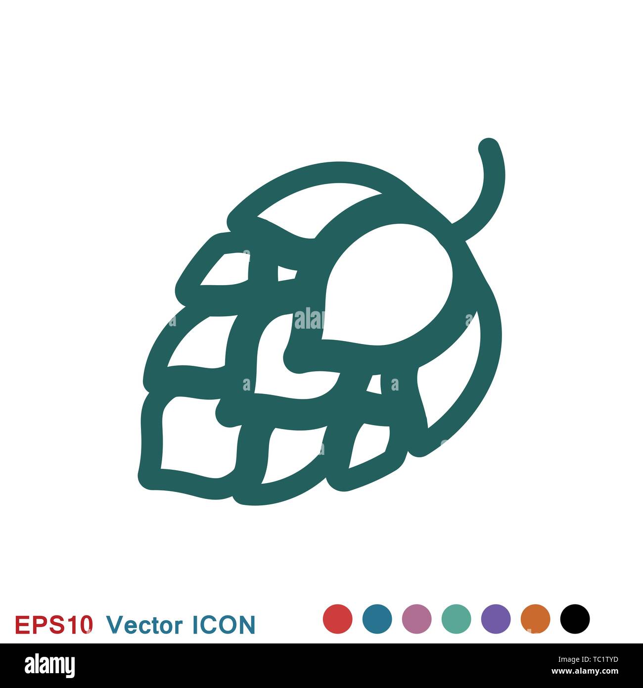 Hop icon logo, vector sign symbol for design Stock Vector Image & Art ...