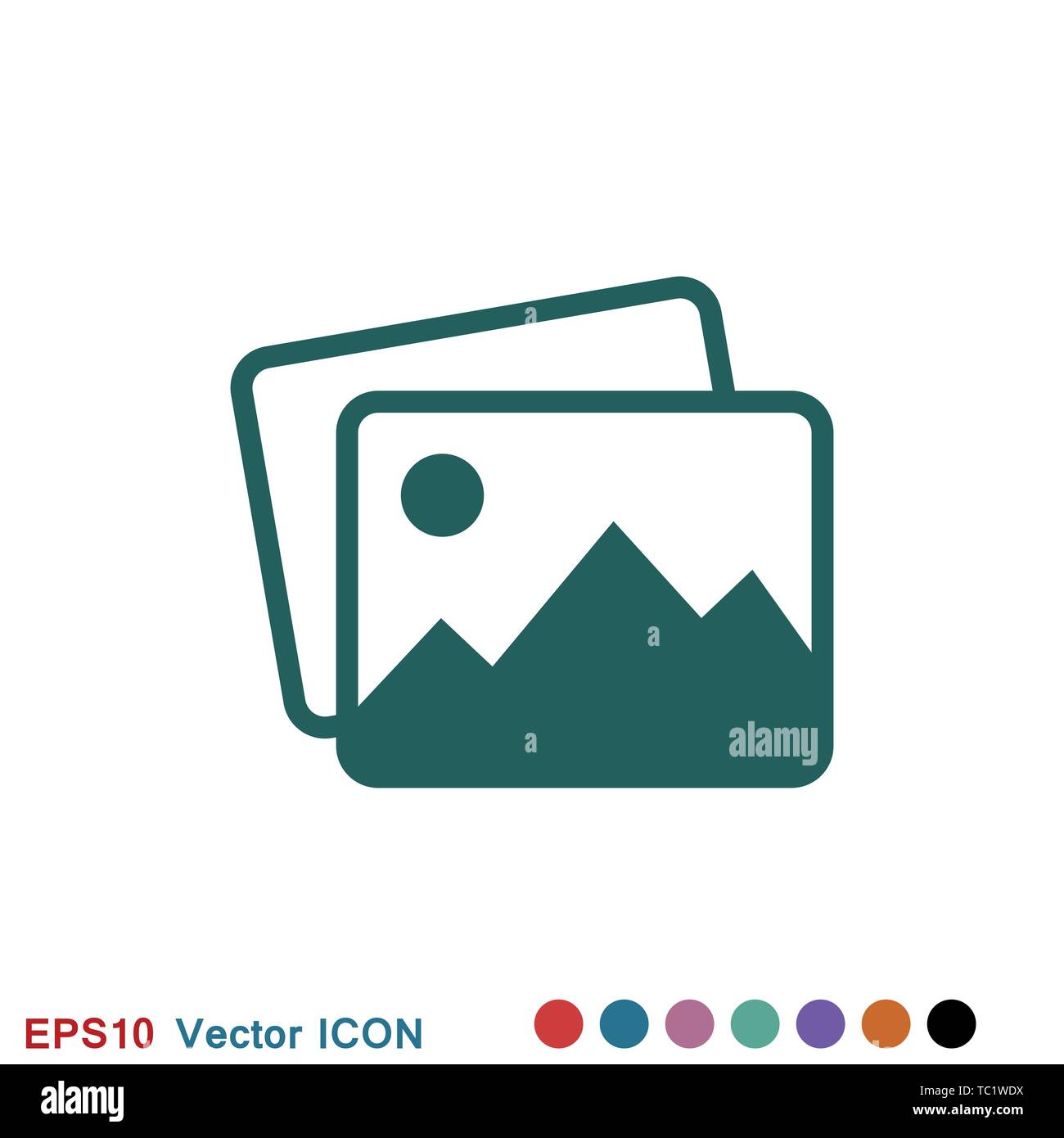 Image icon logo, vector sign symbol for design Stock Vector Image & Art ...