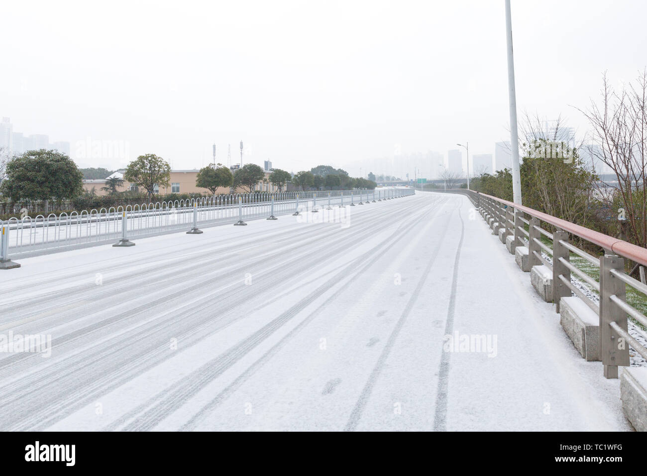 Changsha heavy snow hi-res stock photography and images - Alamy