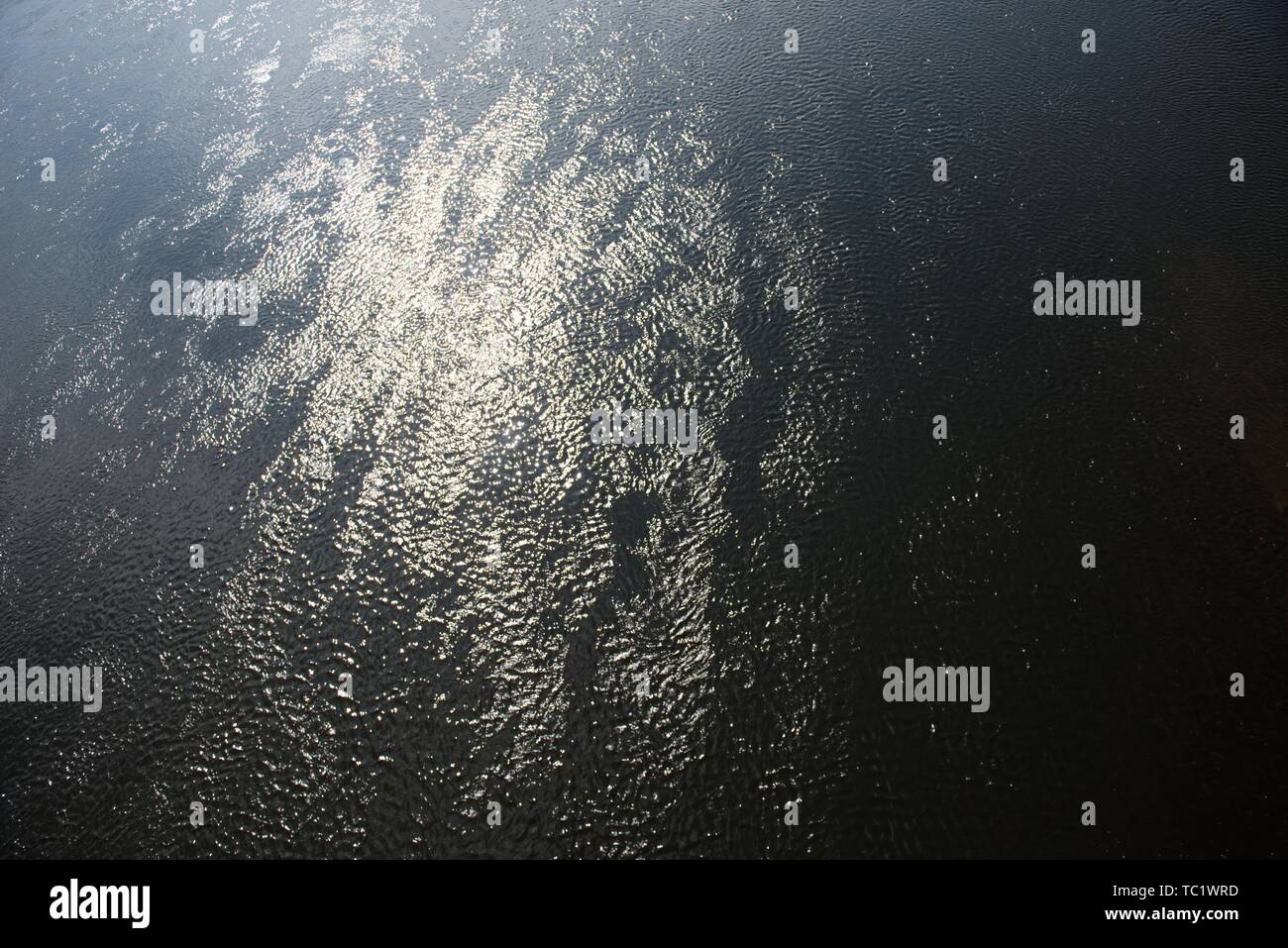 Beautiful ripple wave and river water surface Stock Photo - Alamy