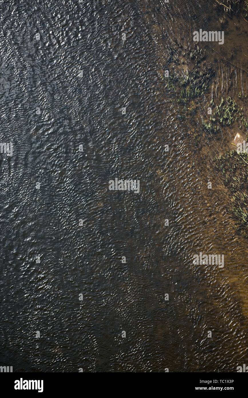 Beautiful ripple wave and river water surface Stock Photo - Alamy