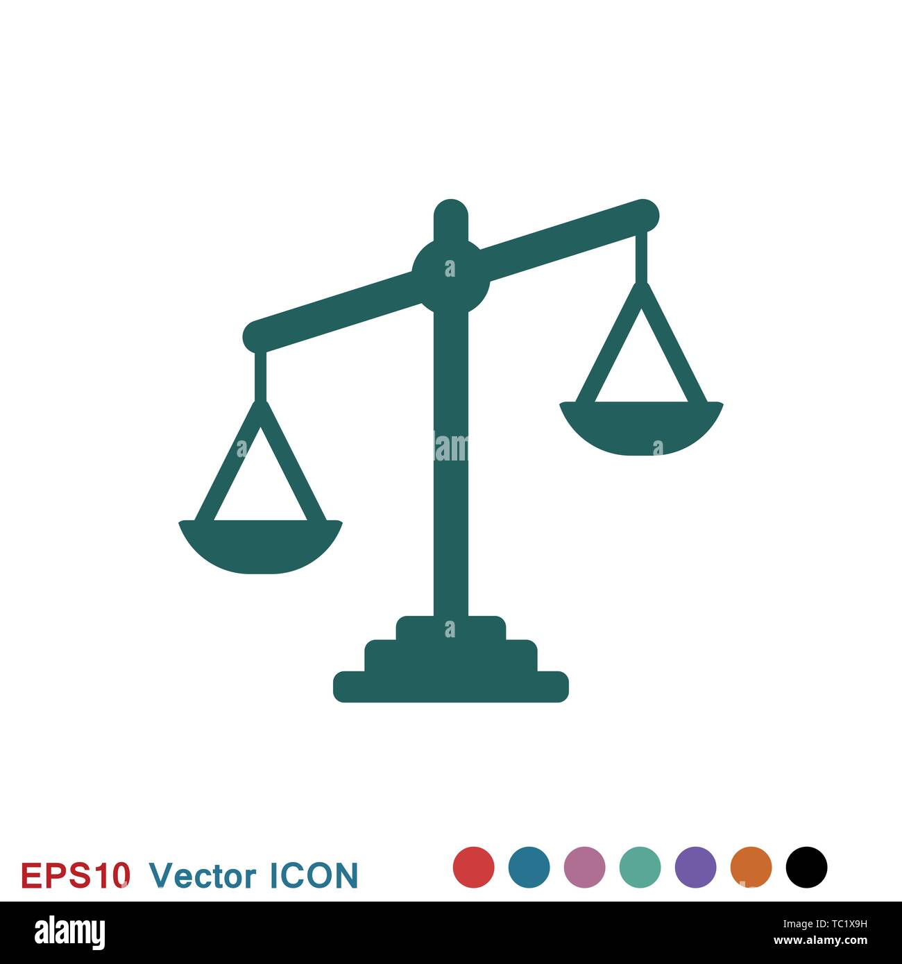 Scales Vector Icon
