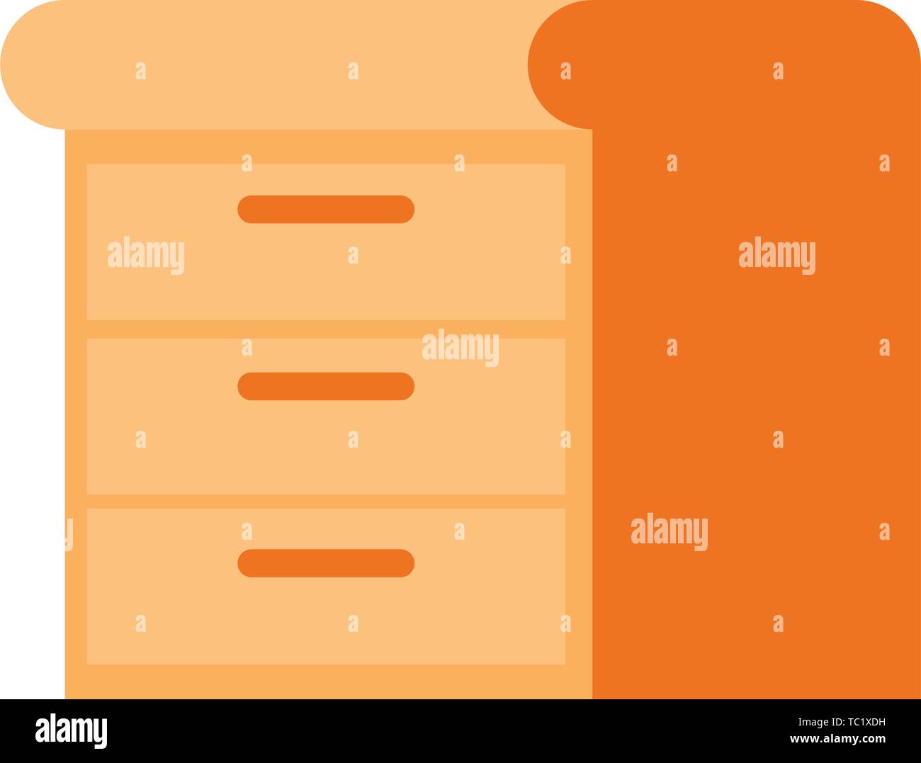 wooden shelving in white background icon Stock Vector Image & Art - Alamy