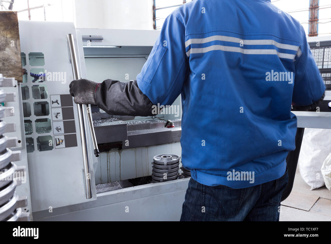 Lathe control panel hi-res stock photography and images - Alamy