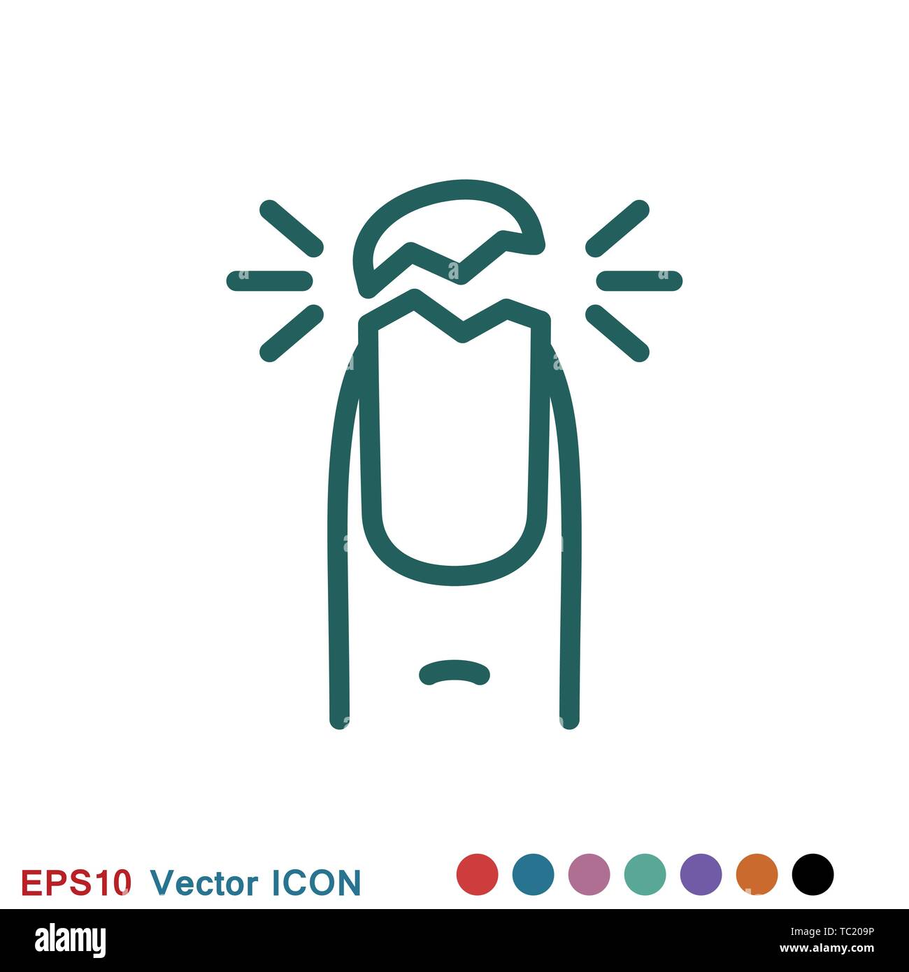 Manicure icon logo, vector sign symbol for design Stock Vector Image ...