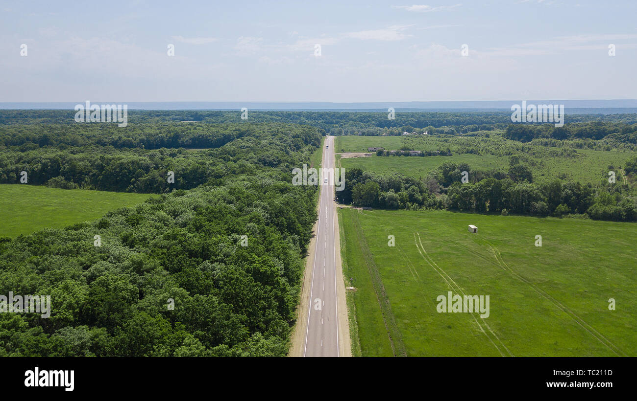 Aerial country border hi-res stock photography and images - Alamy