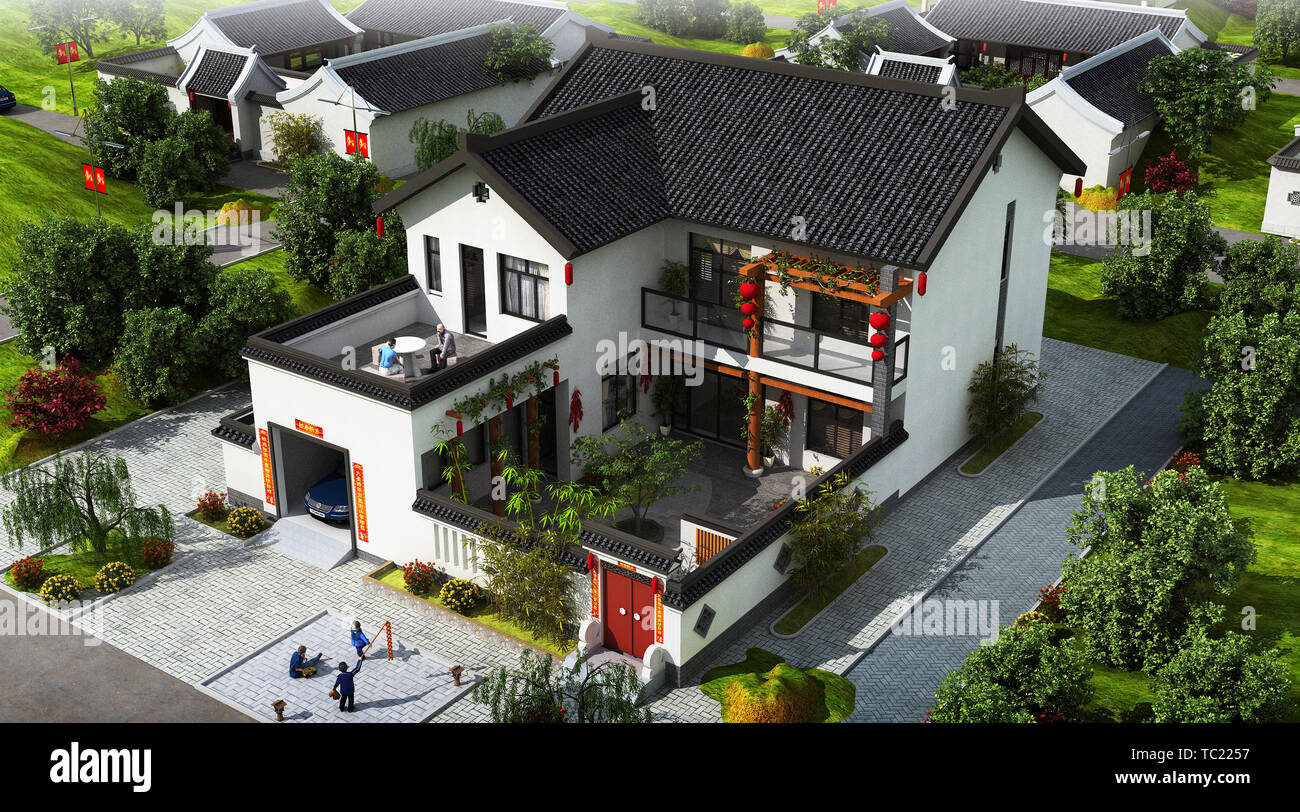 Chinese courtyard hi-res stock photography and images - Alamy