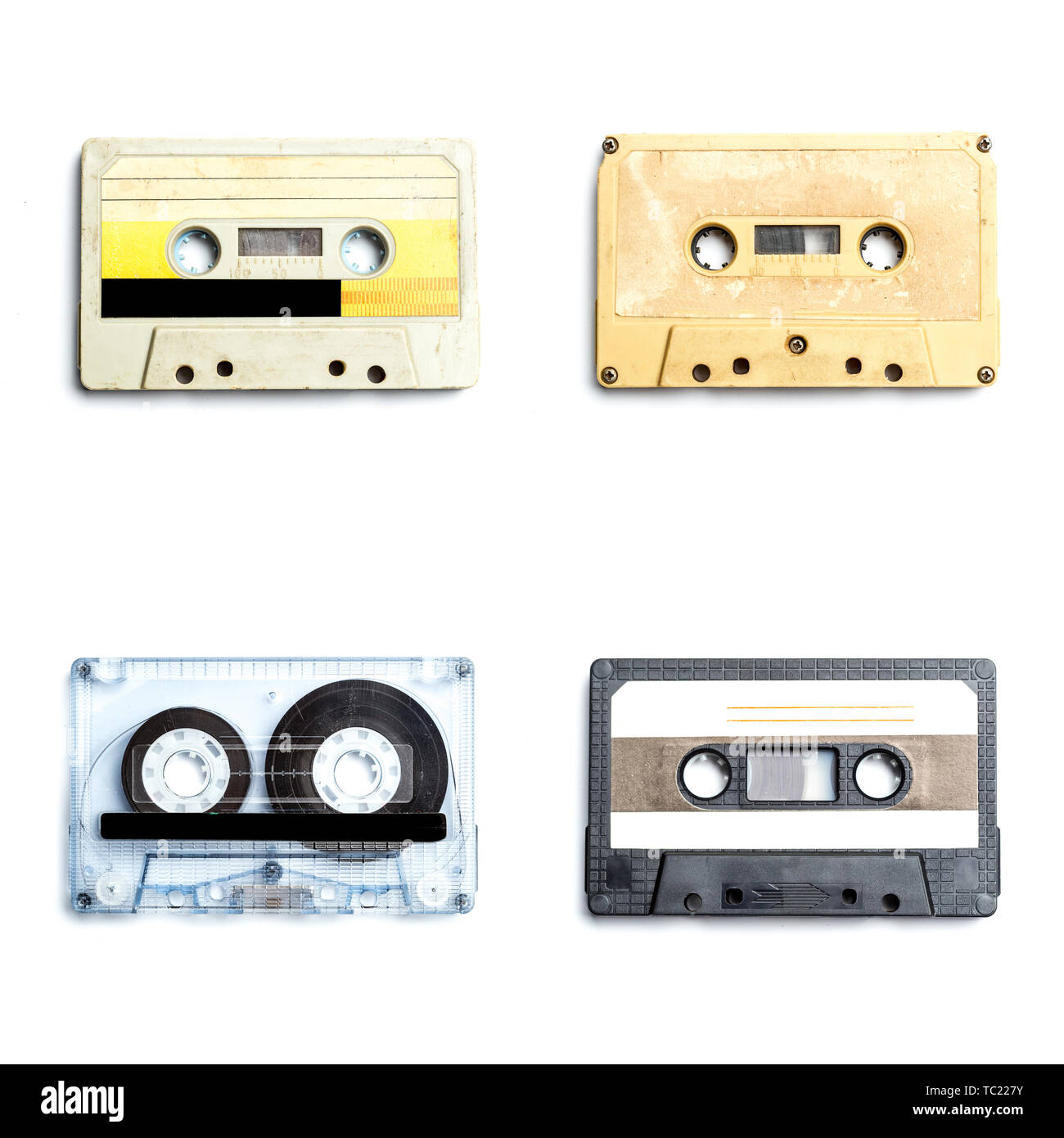 Retro music concept set Cut Out Stock Images & Pictures - Alamy