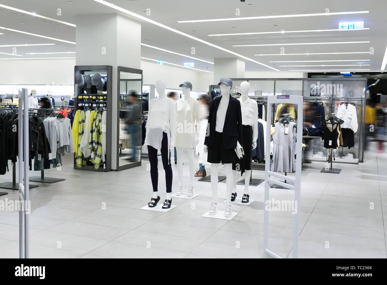 Airport business area in indoor industry store store hi-res stock ...