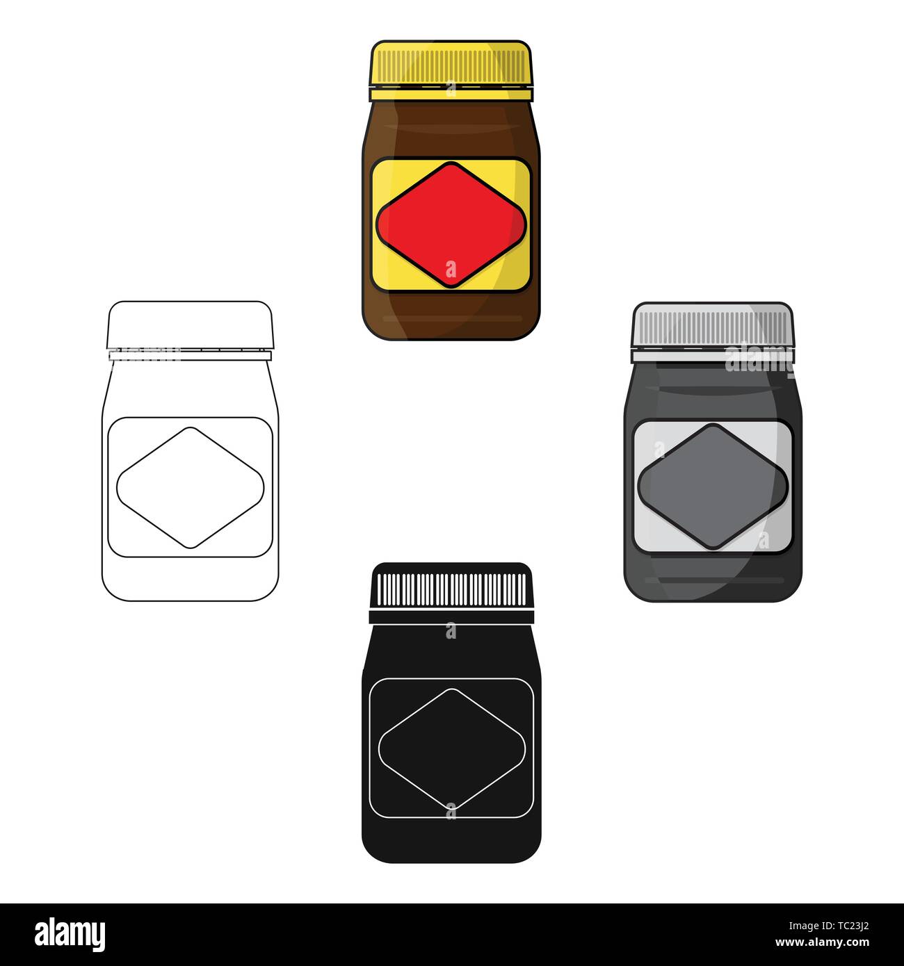 Australian food spread icon in cartoon,black design isolated on white ...