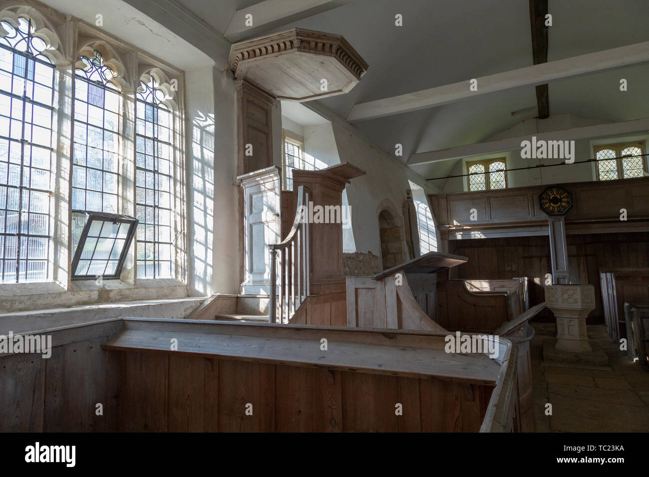 Box Pews Church High Resolution Stock Photography and Images - Alamy