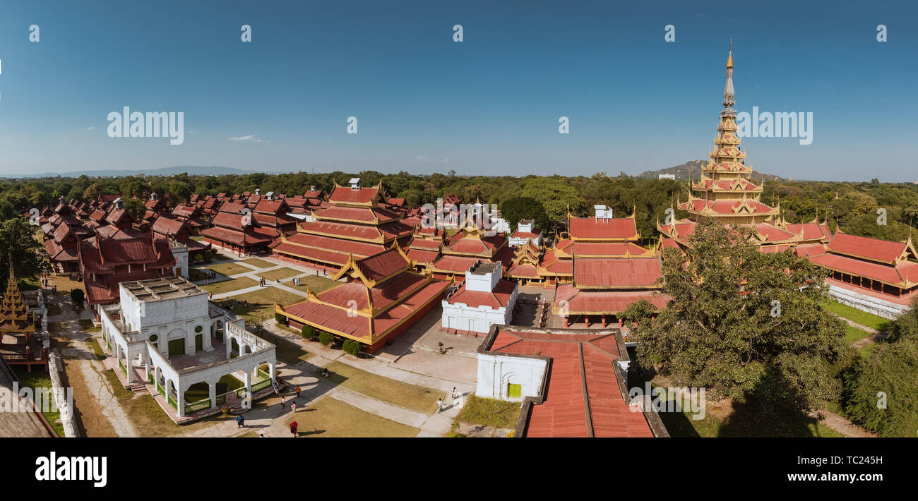 Mandalay Palace, Myanmar Stock Photo - Alamy
