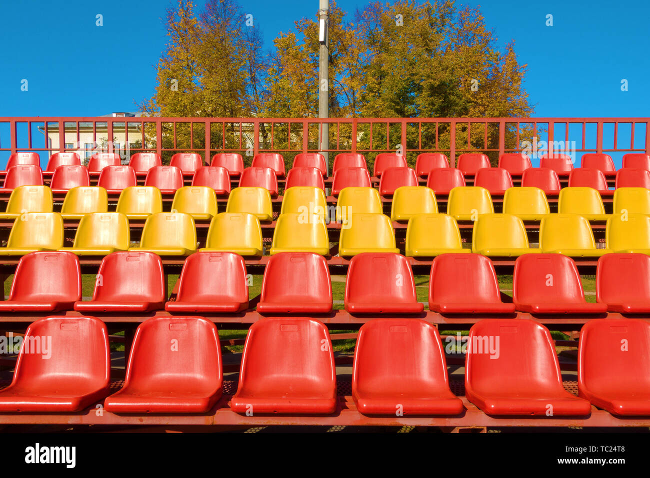 Stadium tribunes hi-res stock photography and images - Alamy