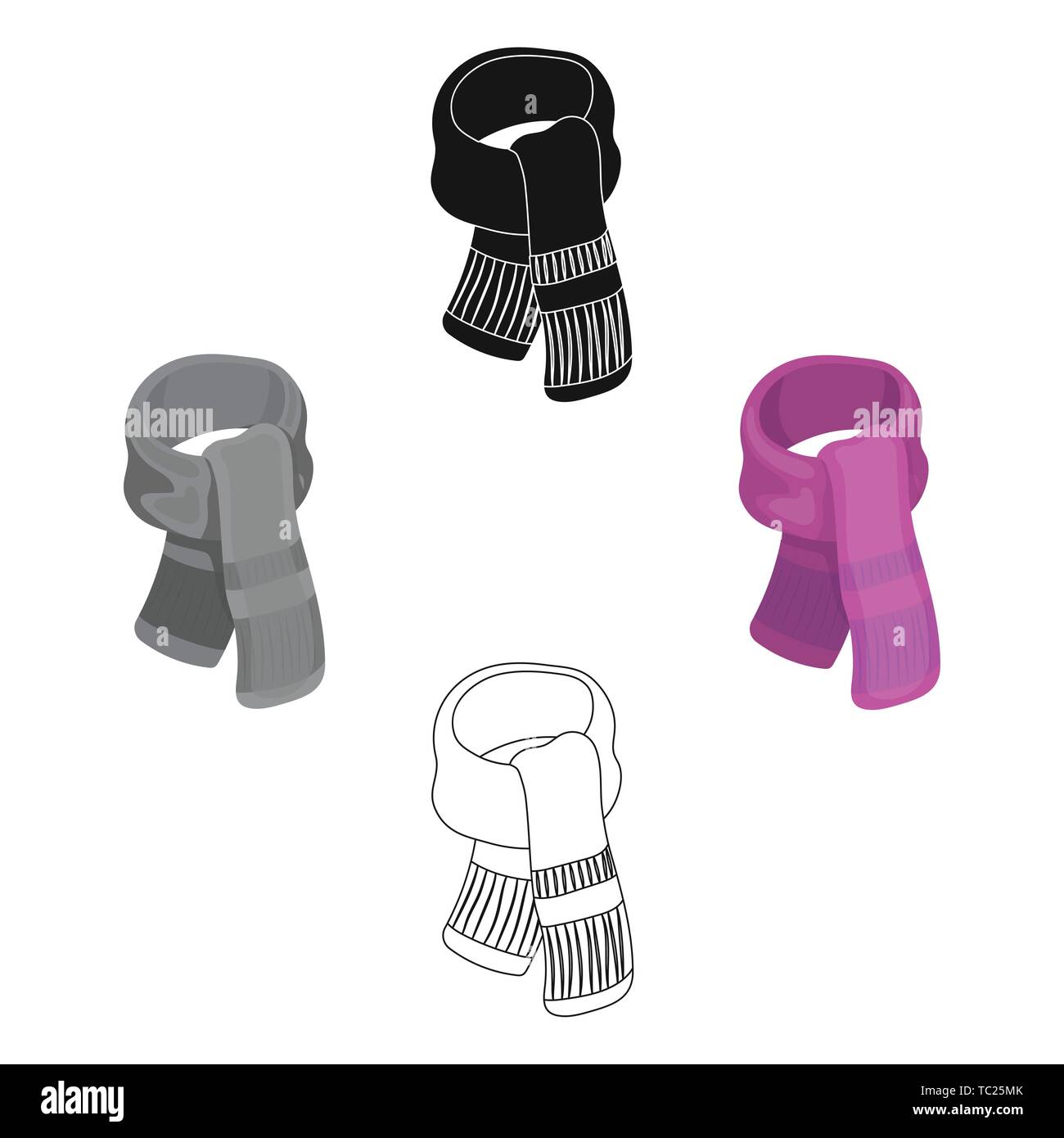 Women in shawls Stock Vector Images - Alamy