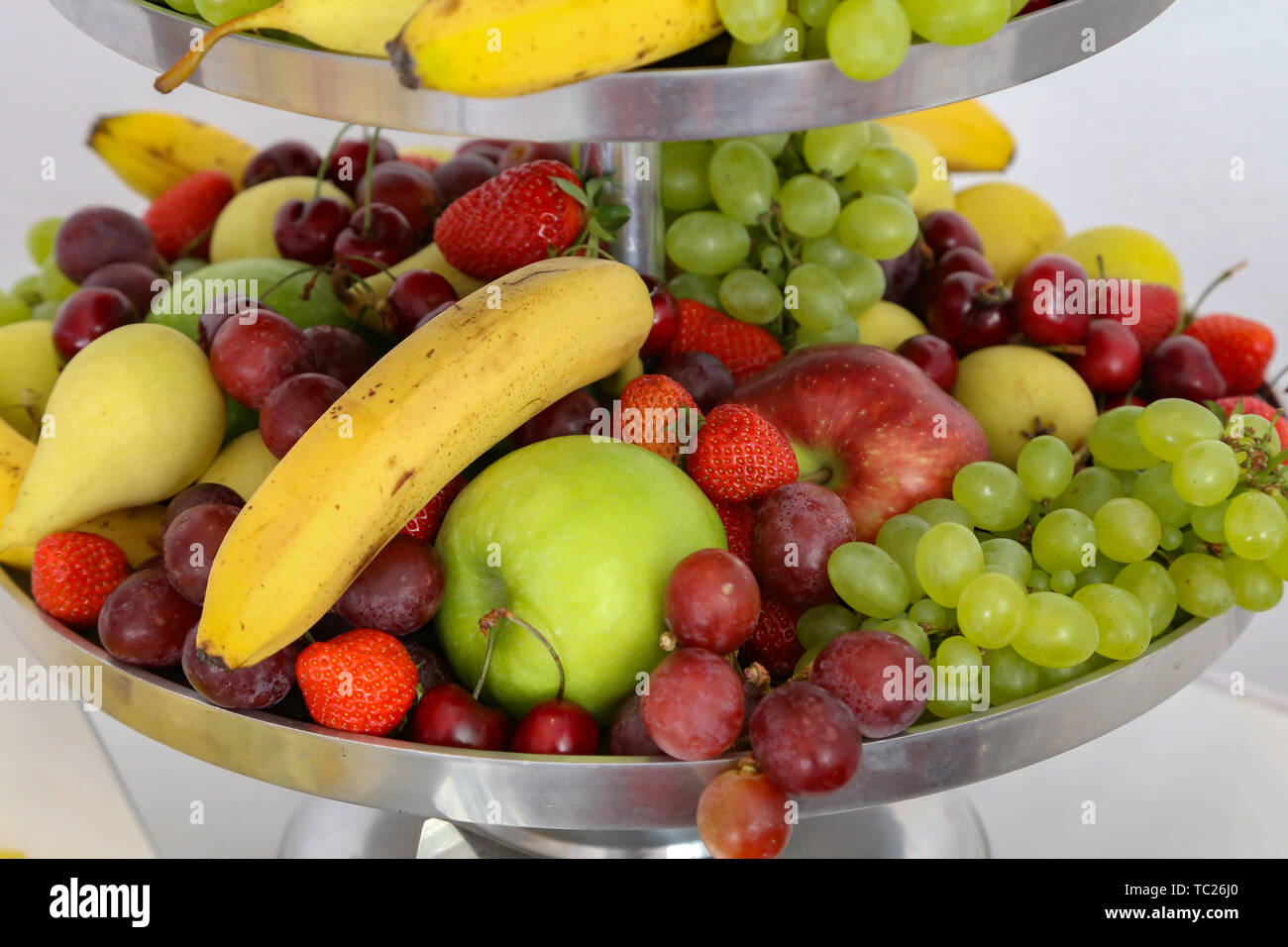 Assorted fresh fruits are on the table Stock Photo - Alamy