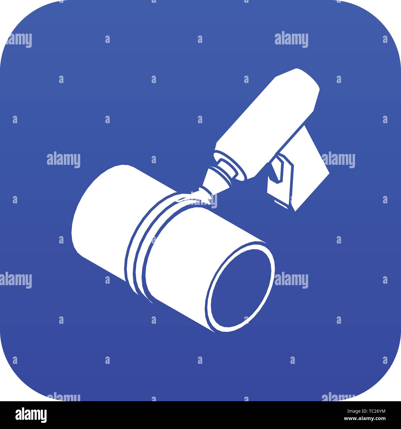 Industrial acetylene cutting torch Stock Vector Images - Alamy