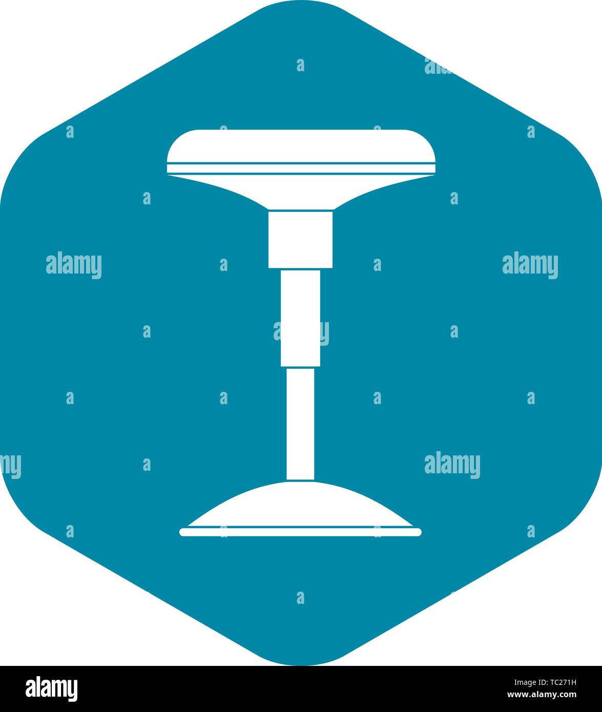 Bar stool icon, simple style Stock Vector Image & Art - Alamy
