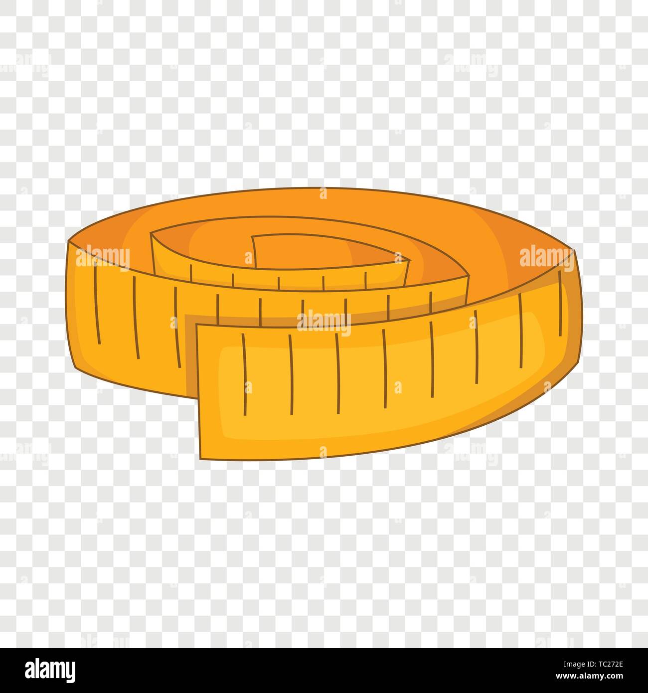 Measuring tape icon, cartoon style Stock Vector Image & Art - Alamy