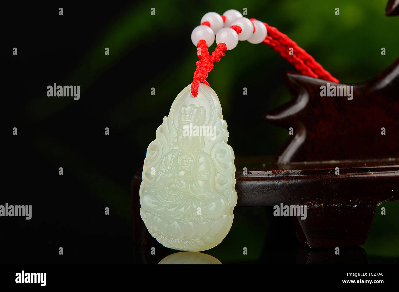 The eight patron gods ordered the Buddha and Tian jade pendant Stock ...