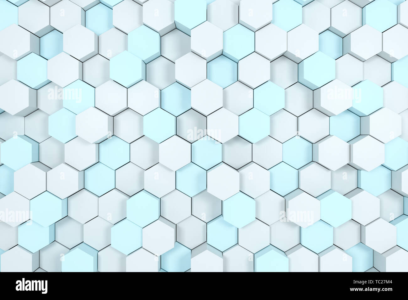 Hexagonal square combination, technology-sensitive background, three ...